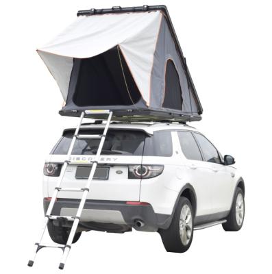 China Outdoor Aluminum Alloy Triangle Roof Tent for Car/SUV Automatic Quick Open Feature for sale