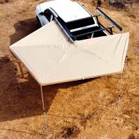 China 270 Awning Walls Outdoor Waterproof 270 Degree Retractable 4wd Car Side Awning Foxwing 4x4 Awning With Annex Room for sale