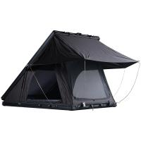 China Factory 4WD Car Camping Roof Top Tent 2025 Outdoor Thickened Waterproof Aluminum Alloy Car Folding Rooftop Tent for Camping for sale