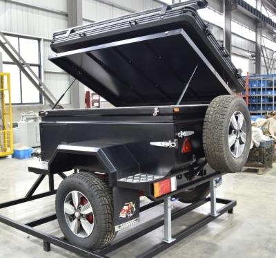 China Luxury 4x4 Mini Overland Camping RV Camper Trailer Small Off-Road Teardrop Travel Trailer for Sale for sale