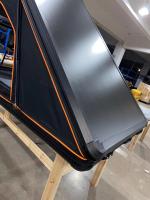 China 2025 Automatic Open 4-Person Hard Shell Roof Top Tent Hot Camping Outdoor Oxford Dachzelt Rooftop Tent for sale