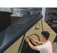 China Car Roof Top Tent Aluminum Triangle Clamshell Hard Shell Roof Top Tent 4 Person Camping Car Rooftop Tent for sale