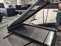 China Car Roof Top Tent Aluminum Triangle Clamshell Hard Shell Roof Top Tent 4 Person Camping Car Rooftop Tent for sale