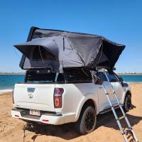 China ABS Shell Car Roof Top Tent Dachzelt 4-Persons SUV Outdoor Hard Shell Oxford Tente De Toit 4x4 for Carpas De Techo Folding for sale
