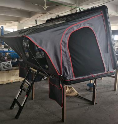 China Wholesale Factory Camping Aluminum 3 Person Outdoor Hiking Rooftop Roof Top Car Tent Triangle Clamshell Hard Shell Top Roof Tent for sale