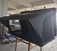 China Wholesale New Camping Aluminum 3 Person Outdoor Hiking Rooftop Roof Top Car Tent Triangle Clamshell Hard Shell Top Roof Tent for sale