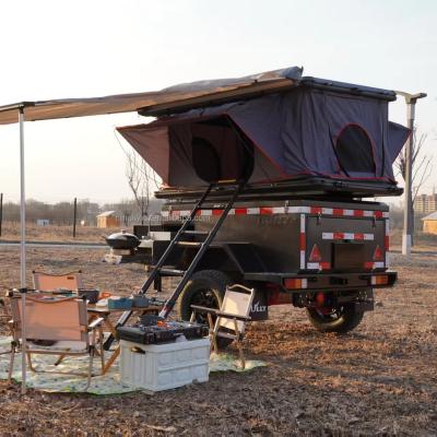 China Factory Priced 4x4 Mini Outdoor Self-Driving Camper Travel Trailer Standard Camping RV for Off-Road Adventures for sale