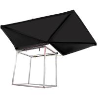 China 2.5m Fox Wing Tent 270 Degrees Freestanding LED Waterproof Retractable Car Awning for Outdoor Camping for sale