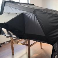 China Custom Large Size 4x4 Waterproof 4 Person ABS Hard Shell Roof Top Tent Car Truck Pickup Dachzelt Rooftop Tent for Camping for sale