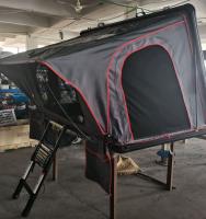 China Factory Wholesale 4 Person Aluminum Tent for Outdoor Hiking Rooftop Car Camping Waterproof Triangle Clamshell Hard Shell Top for sale