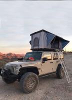 China Automatic Hatchback 4-Person 4x4 Roof Tent China's Cotton Hard Shell for Truck Car Outdoor Camping for sale