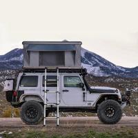 China Hot Styles 4x4 Car Roof Top Tent Aluminum 4-Person Outdoor Hiking Rooftop Clamshell Hard Shell Made of Oxford Fabric for Camping for sale