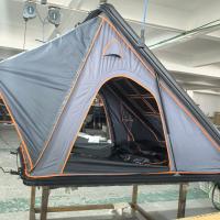 China Aluminum Clamshell Hard Shell Roof Top Tent Box 300 Gallon Waterproof Car Rooftop Camping Tent for 4 People for sale
