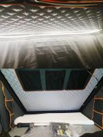 China 2025 Factory Price 4WD Camping Car Roof Tent OEM 4X4 Aluminium Hard Shell Triangle SUV Rooftop Top Tent Hard Shell Tent Camping for sale