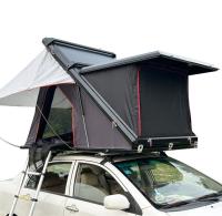 China Wholesale Car Rooftop Tent Mounted Hard Shell ABS 3-4 Person Large Space Outdoor Camp Sleeping SUV Roof Top Tent for sale