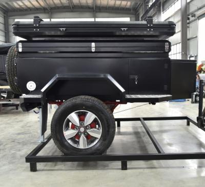 China Luxury Self-Driving Mini 4x4 Overland Camper Travel Trailer Luxury for Outdoor & Camping for Small Outdoor Adventures for sale