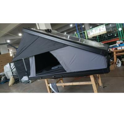China OEM Wholesale Aluminum Alloy Hard Shell Roof Top Tent Oxford Fabric for 4 People Vehicle Roof Tents for sale