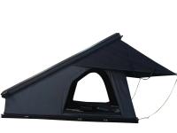 China 4x4 Waterproof 4-Person Aluminum Hard Shell Triangle Rooftop Tent Oxford Fabric Car Roof Top Camping Tent on Sale for sale