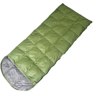 China Factory Wholesale Custom Camping Portable Sleeping Bag Hiking Envelope Hooded Sleeping Bag For All Season for sale