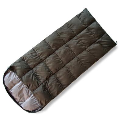 China Factory Wholesale Custom Camping Portable Sleeping Bag Hiking Envelope Hooded Sleeping Bag For All Season for sale