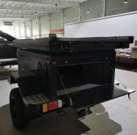 China Steel Construction Off-Road Trailer with 500kg Rated Load and Roof Tent for Camping for sale