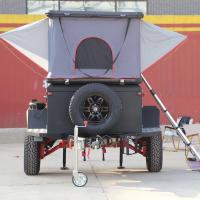 China Mini Off-Road Self-Driving Camper Trailer Small Wilderness Outdoor RV Parts & Accessories with Tent House for sale