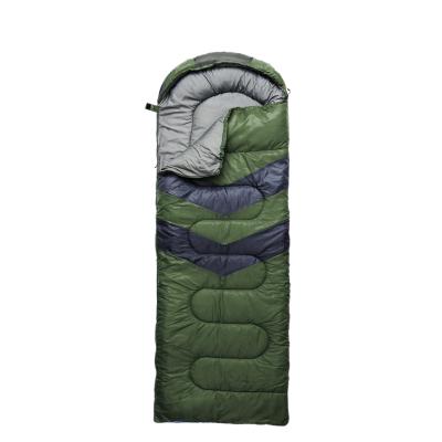 China Factory Wholesale Customization Wholesale Outdoor Camping Thickened Adult Hollow Cotton Winter Envelope Sleeping Bag Winter -20 for sale