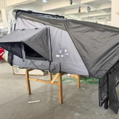 China Wholesale 4x4 Outdoor Waterproof ABS Clamshell HardShell Rooftop Tent Oxford Car Hard Shell 3-4 Person Roof Top Camping Tent for sale