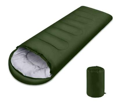 China Factory Wholesale Custom All Season Lightweight Backpack Envelope Cotton Sleeping Bag for Adults for sale
