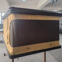 China Camping Aluminum 3 Person Outdoor Hiking Rooftop Roof Top Car Tent Triangle Clamshell Hard Shell Top Roof Tent for sale