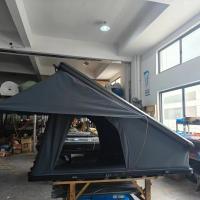 China 4 Person Aluminum Hard Shell Car Rooftop Tents Triangle Roof Tent Quick Open Waterproof Roof Top Tent for Camping for sale