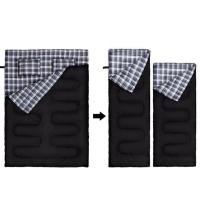 China Factory Wholesale New Ultralight Outdoor Double Sleeping Bag Waterproof Lightweight 2 Person Camping Sleeping Bag for Adults for sale