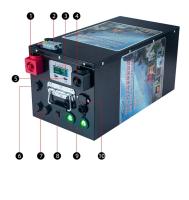 China Factory 12V 100Ah RV Lithium Battery Lifepo4 100Ah ABS Material Premium Lifepo4 100Ah Lithium Battery for RV Applications for sale