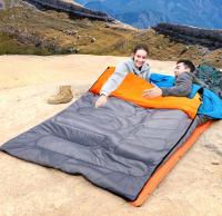 China Factory Wholesale New Ultralight Outdoor Double Sleeping Bag Waterproof Lightweight 2 Person Camping Sleeping Bag for Adults for sale