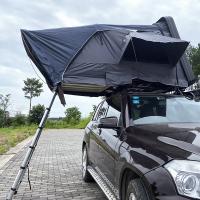 China Cotton Top Roof Tent with ABS Shell Outdoor Hard Shell Car Roof Tent for sale