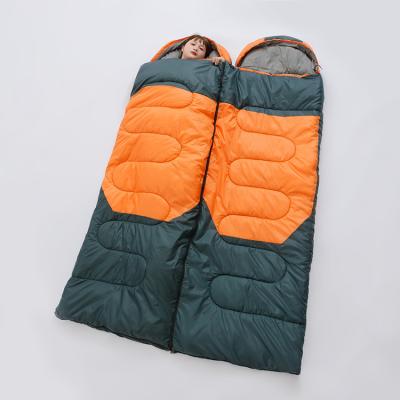 China Factory Wholesale Cold Weather 2 Person Sleeping Bag Winter Lightweight Waterproof Double Camping Sleeping Bag for Adults for sale
