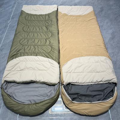 China Factory Wholesale Cold Weather 2 Person Sleeping Bag Winter Lightweight Waterproof Double Camping Sleeping Bag for Adults for sale