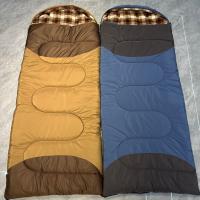 China Factory Wholesale Portable Cold Weather Sleeping Bag Winter Lightweight Waterproof Double Camping Sleeping Bag for Adults for sale