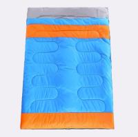 China Factory Wholesale New Ultralight Outdoor Double Sleeping Bag Waterproof Lightweight 2 Person Camping Sleeping Bag for Adults for sale