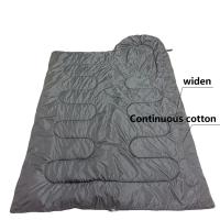 China Outdoor travel all-season universal sleeping bag camping envelope adult sleeping bag for sale