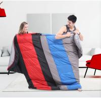 China Factory Wholesale Portable Cold Weather Sleeping Bag Winter Lightweight Waterproof Double Camping Sleeping Bag for Adults for sale