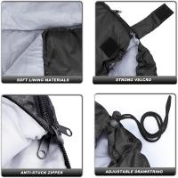 China 3-Season Waterproof Cotton Filled Camping Sleeping Bag for Outdoor Adventures for sale