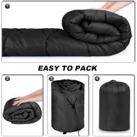 China 3-Season Waterproof Cotton Filled Camping Sleeping Bag for Outdoor Adventures for sale