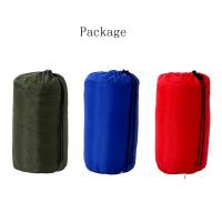 China Silk Sleeping Bag Summer Season 170T Lightweight Portable Sleeping Bag Waterproof 950g Envelop Sleeping Bag for sale