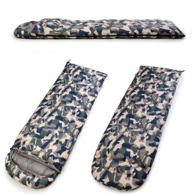 China Factory wholesale 3 Season Portable Camping Sleeping Bag Thicken Warm Envelope Sleeping Bags For Adults for sale