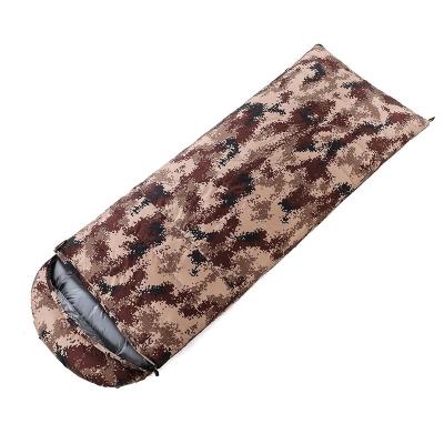 China Factory Wholesale 3 Season Portable Camping Sleeping Bag Thicken Warm Envelope Sleeping Bags for Adults for sale