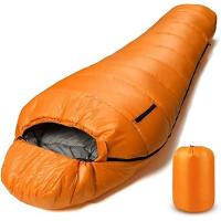 China Factory Wholesale New style travel hiking ultralight heating mummy sleeping bag for camping for sale