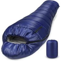 China Factory Wholesale New style travel hiking ultralight heating mummy sleeping bag for camping for sale