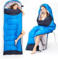 China Factory Outdoor All Season Ultralight Portable Waterproof Polyester Envelope Sleeping Bag for Adults for sale
