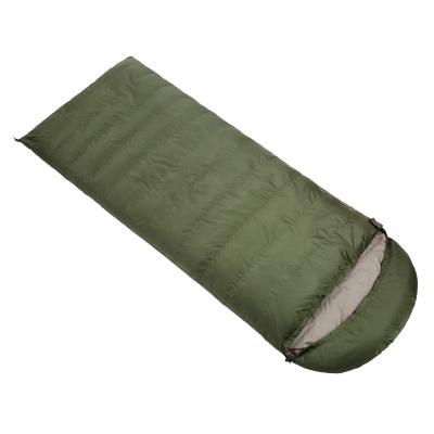 China Factory wholesale Outdoor Camping Sleeping Bag Manufacturer Winter Waterproof Single army green Sleeping Bag for sale